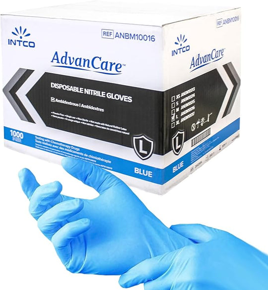 Medical Grade Nitrile Exam Gloves-AdvanCare™ | (100/200 Box) | Simplibuy